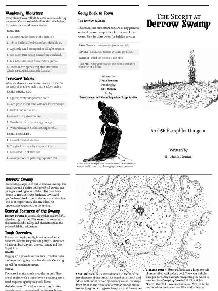 Derrow Swamp | PDF