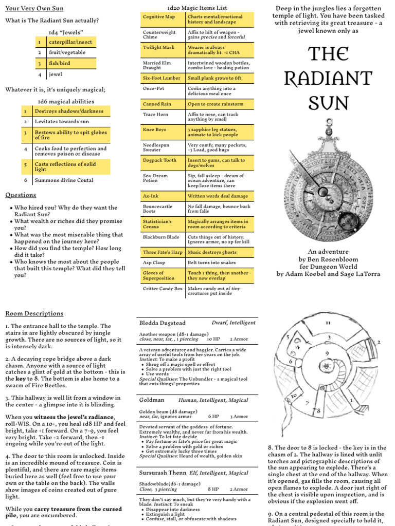 The Radiant Sun | PDF