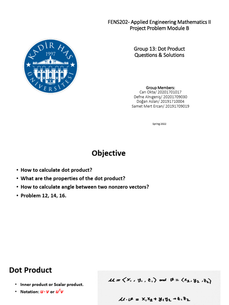 Fens202 Moduleb Group13 Presentation | PDF