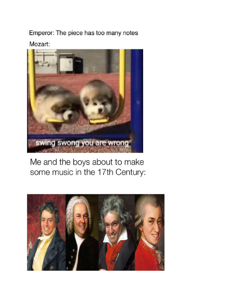 Mozart Memes | PDF