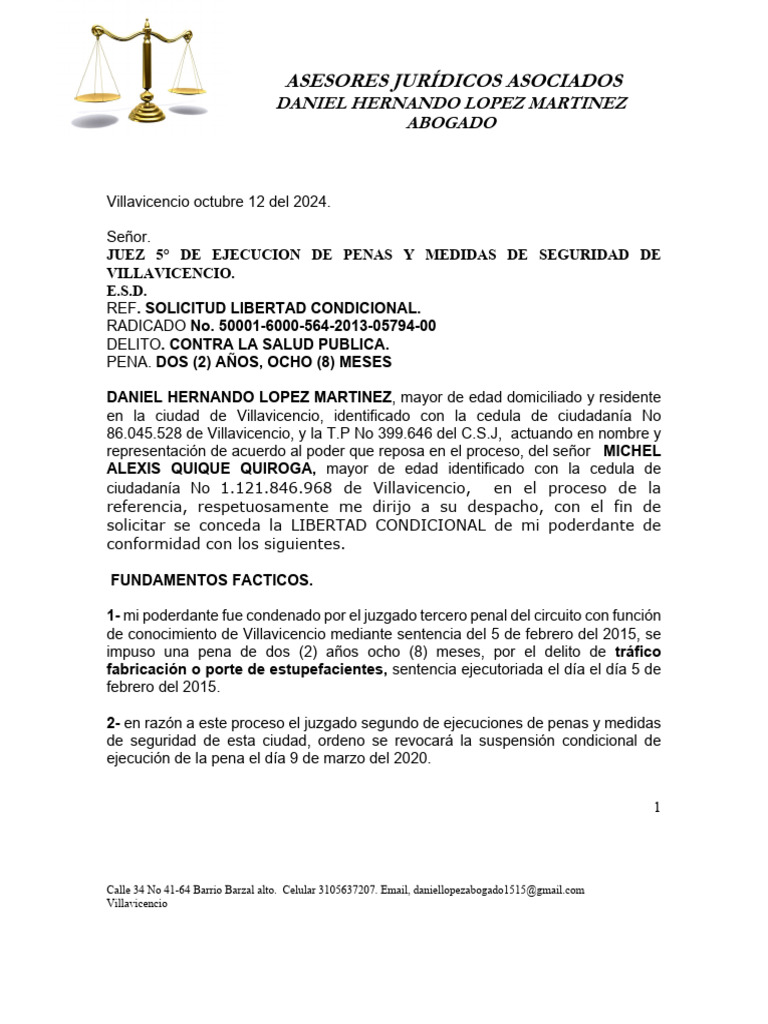 Quique Quiroga.1 | PDF | Prisión | Derecho