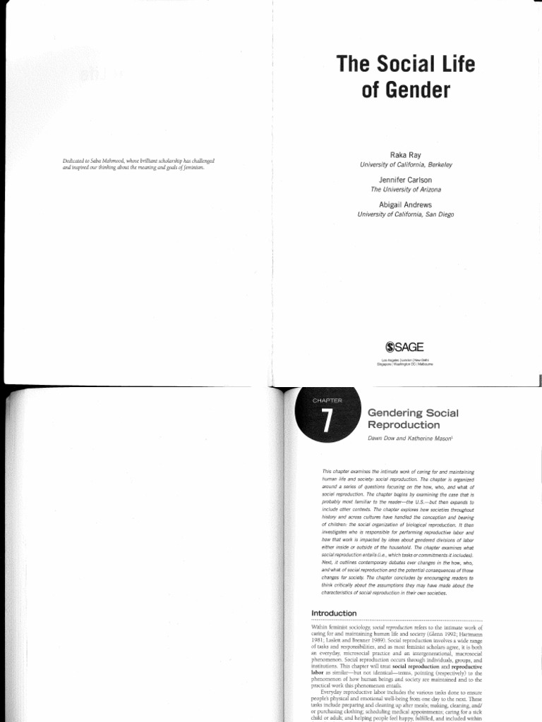 Dow_Mason_Gendering Social Reproduction | PDF Dow_Mason_Gendering Social Reproduction | PDF