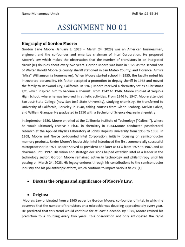 Microprocessorassignment 1 Pdf 