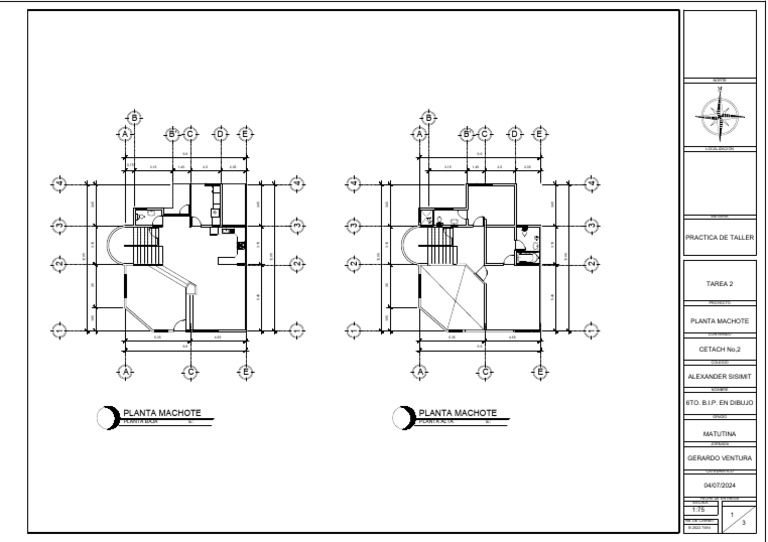 Tarea 2 3b-Planta Machote | PDF
