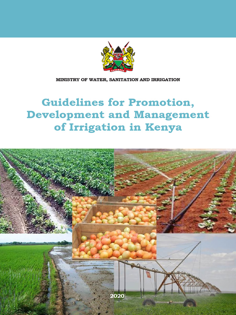 Irrigation Guidelines 2020 | PDF