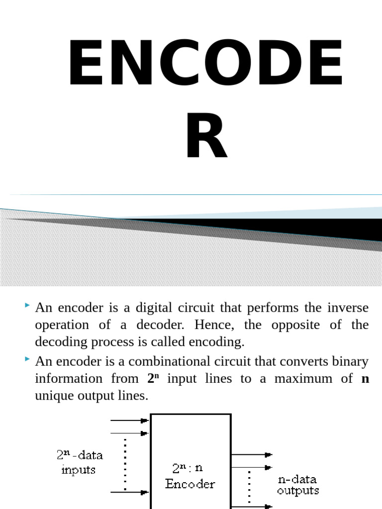 Encoder | PDF