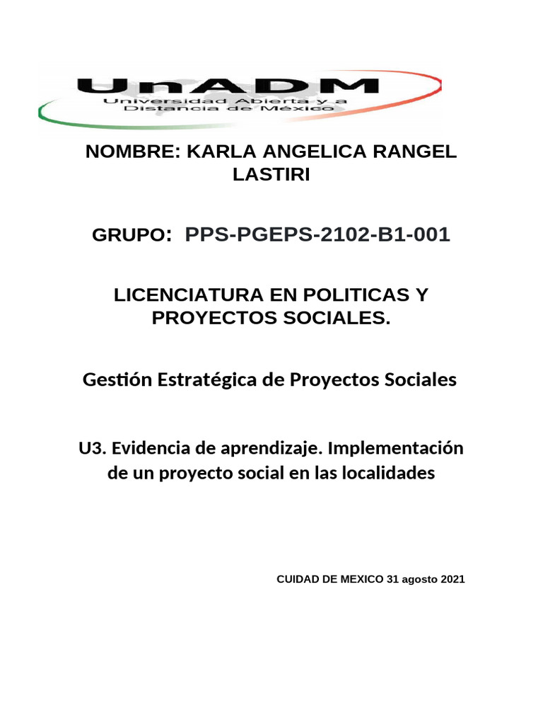 Pgeps U3 Ea Karl. | PDF
