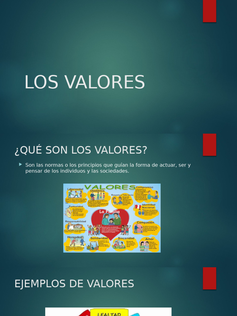 Los Valores | PDF