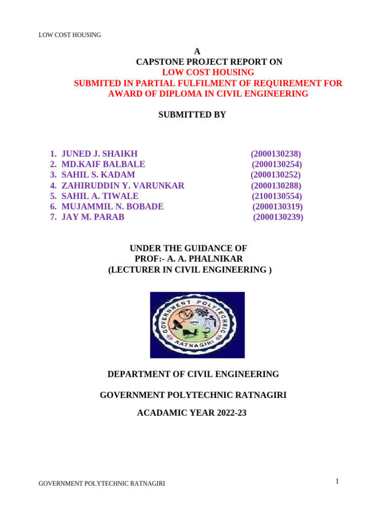 Cpe Final Year Project | PDF