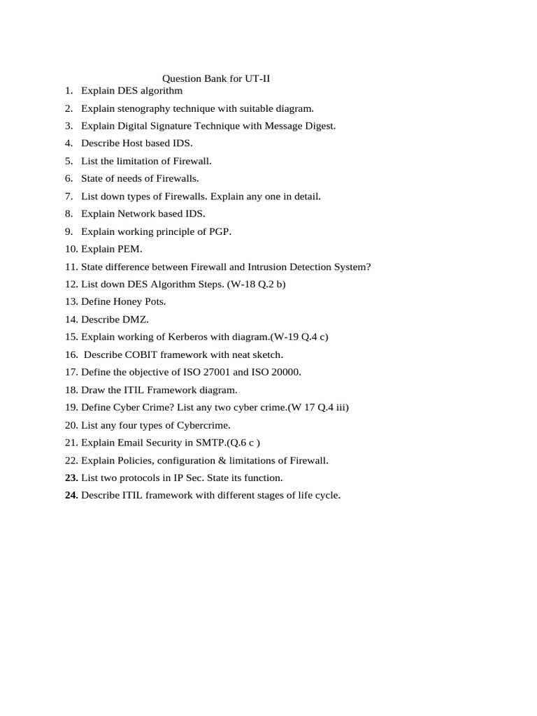 QB For UTII-NIS | PDF