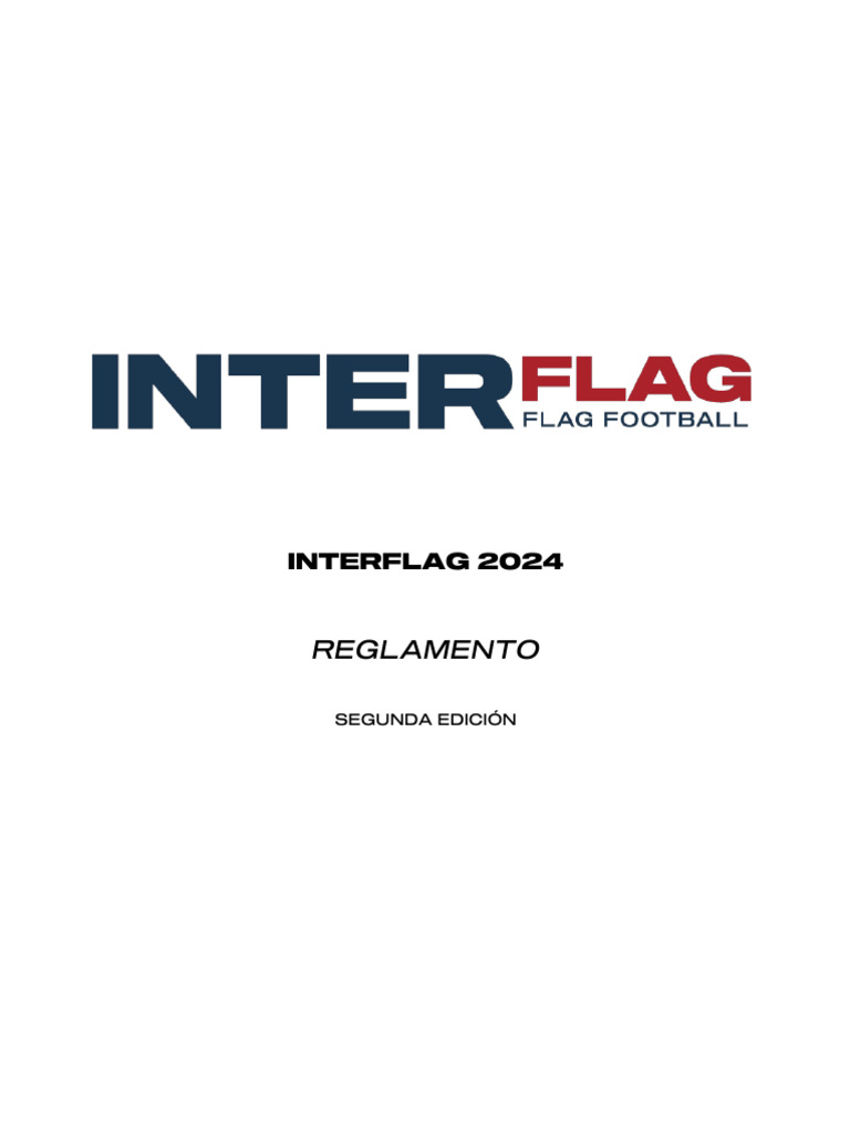 Reglamento Interflag 2024 7v7 | PDF