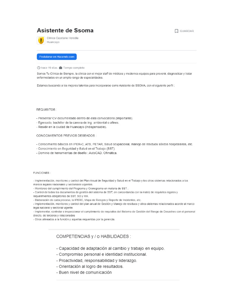 Asistente Ssoma | PDF