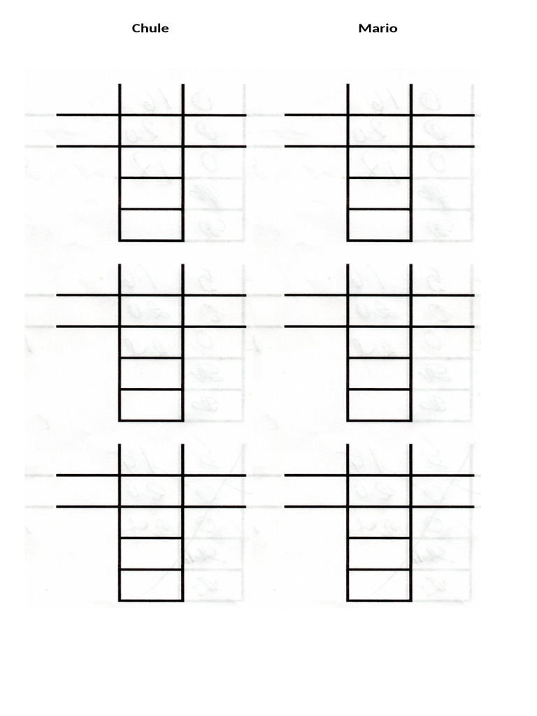 Planilla Cacho | PDF