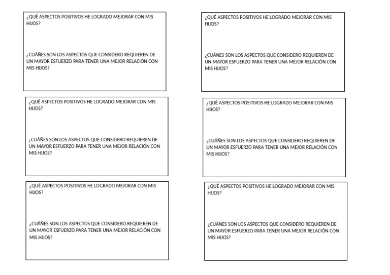 Tarjetas de Preguntas | PDF