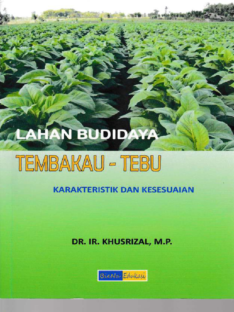 Buku Lahan Budidaya Tembakau | PDF