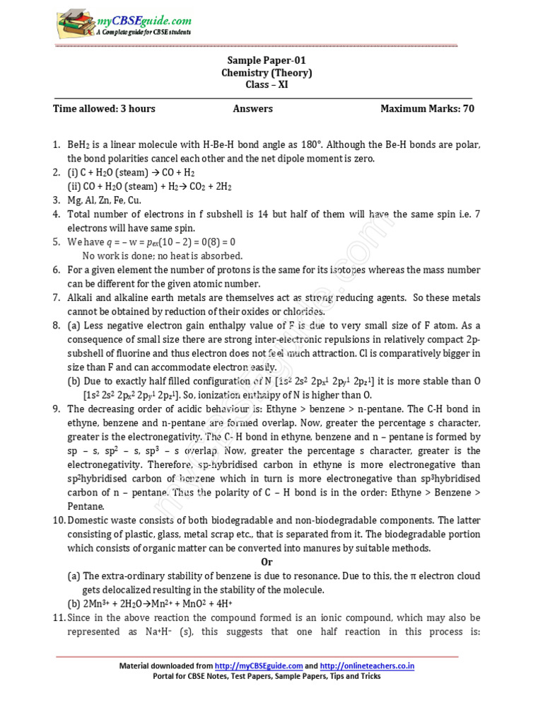 2017_11_sample_paper_chemistry_01_ans_bnaiooeuw | PDF