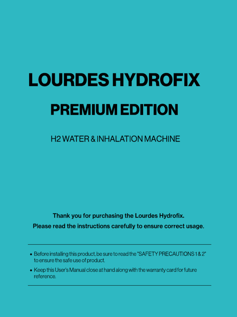 Holy Hydrogen Manual | PDF