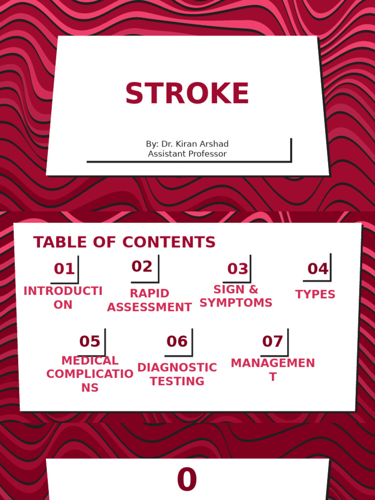Lec 2 - Stroke | PDF