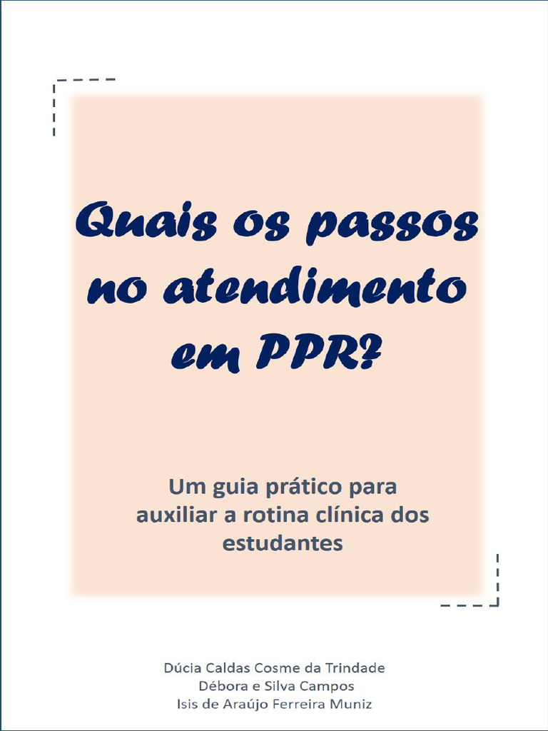 Quais Os Passos No Atendimento Em PPR PDF