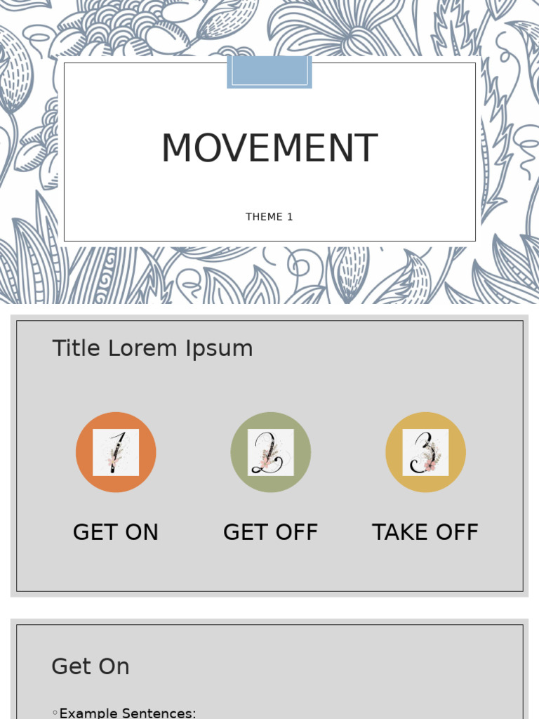 Phrasal Verbs Related to Movement | PDF | Trail | Brake