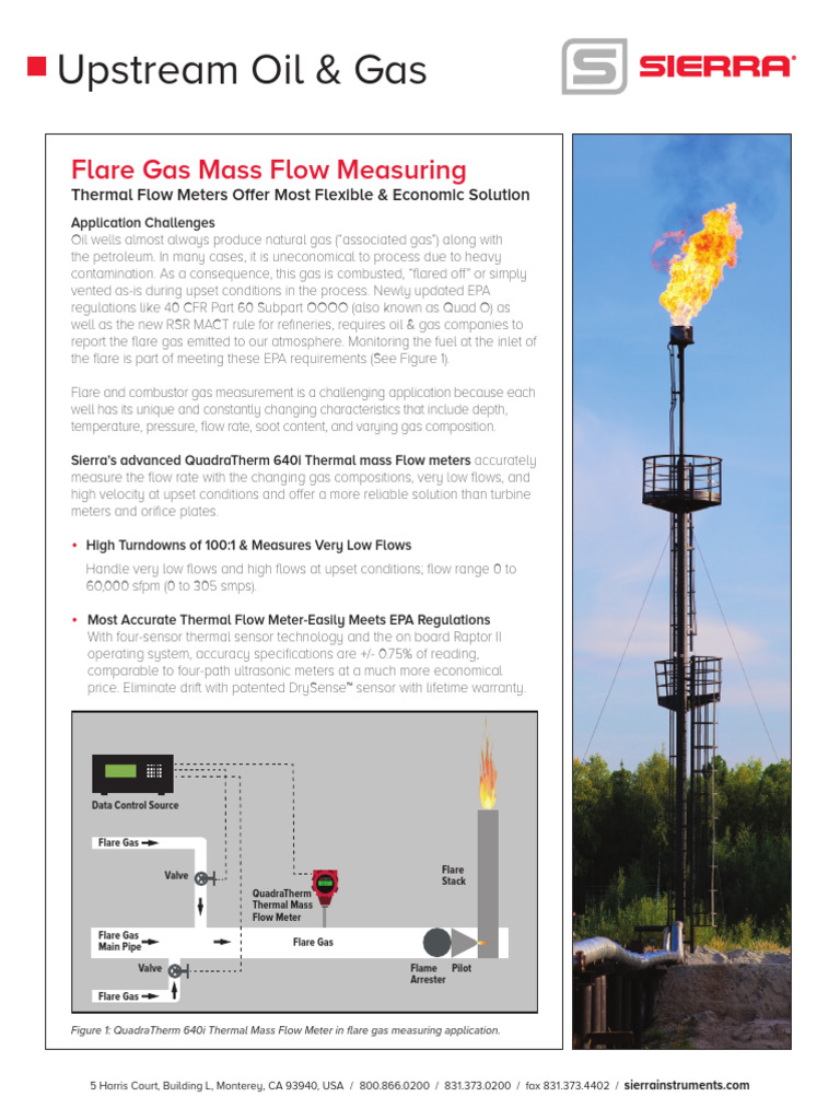 Flare-Gas-Tech-Note TRANSMITER | PDF