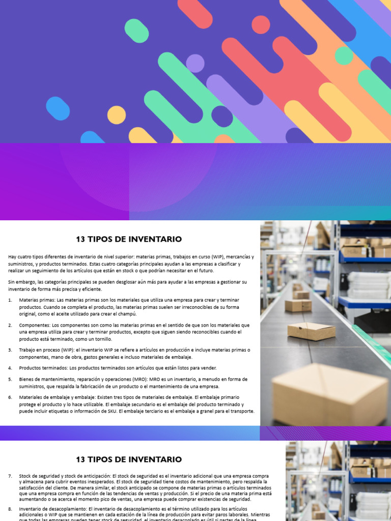 Administracion y Control Del Inventario | PDF | Lean Manufacturing ...