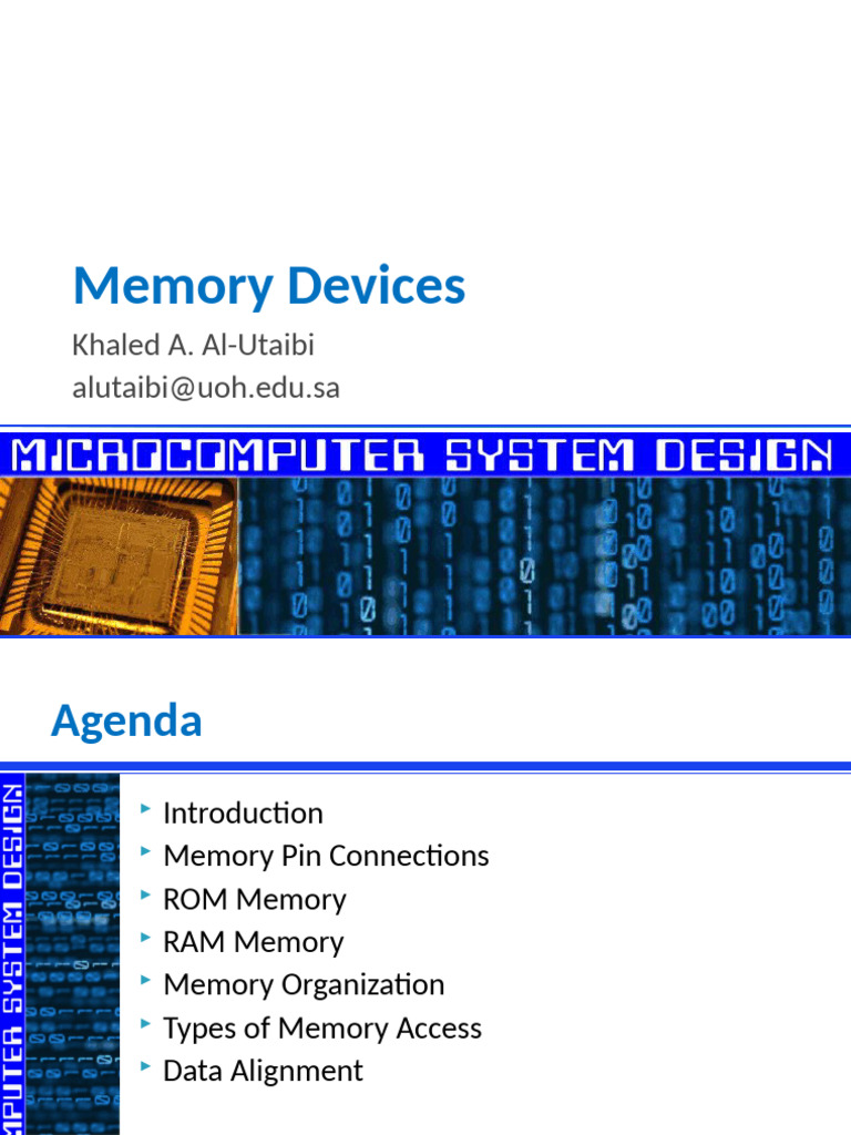 Memory Devices | PDF