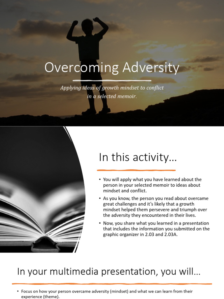 Overcoming Adversity (1) | PDF