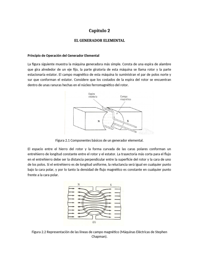 CAP 2 Generador Elemental | PDF