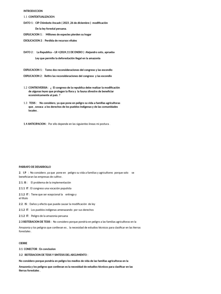 REDACCION ESQUEMA 1 | PDF