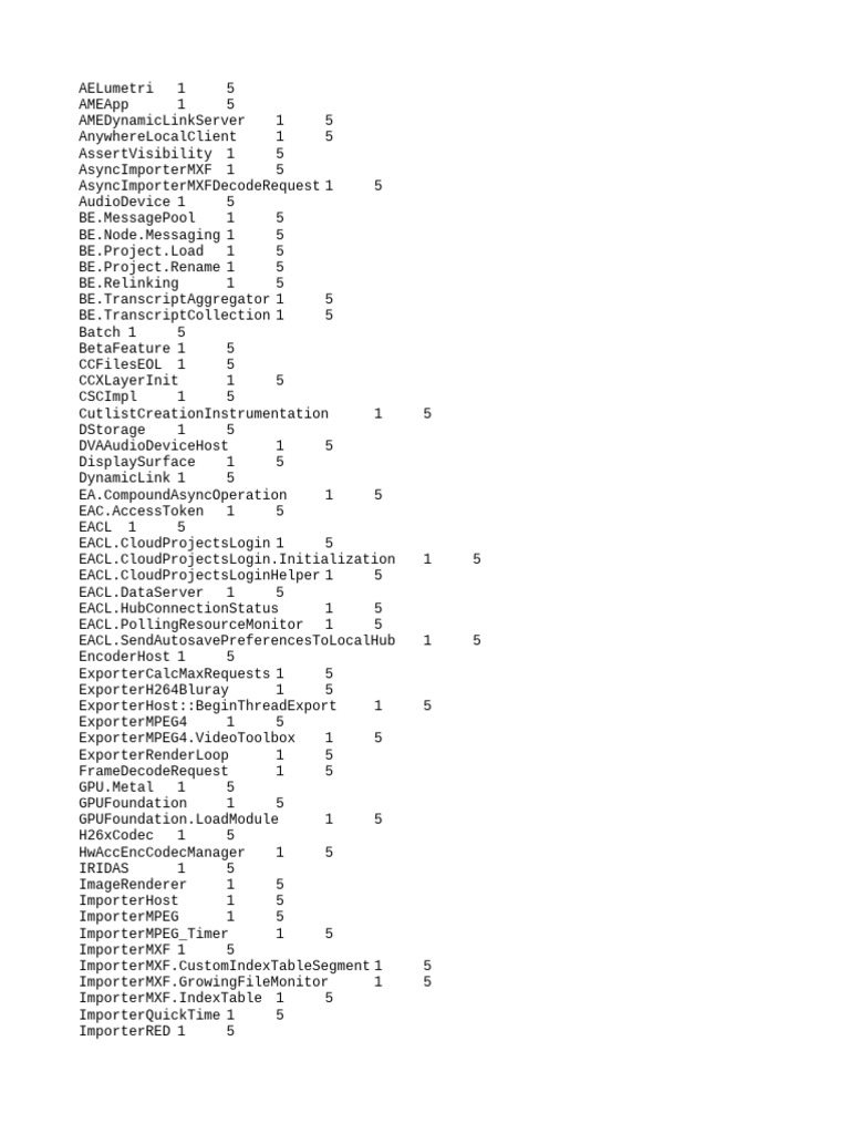 Trace Database | PDF