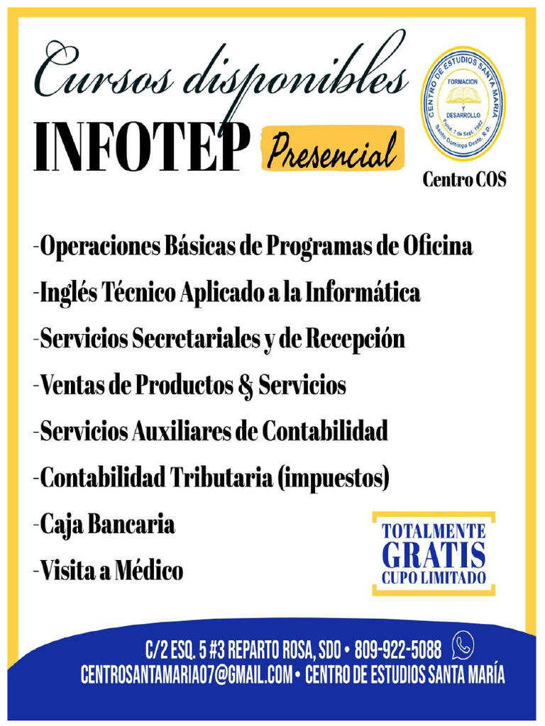 Promocion Infotep | PDF
