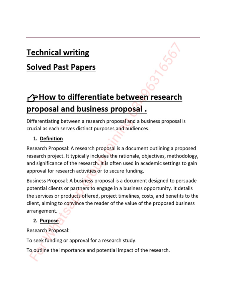 Technical Writing... Solved Past Papers | PDF