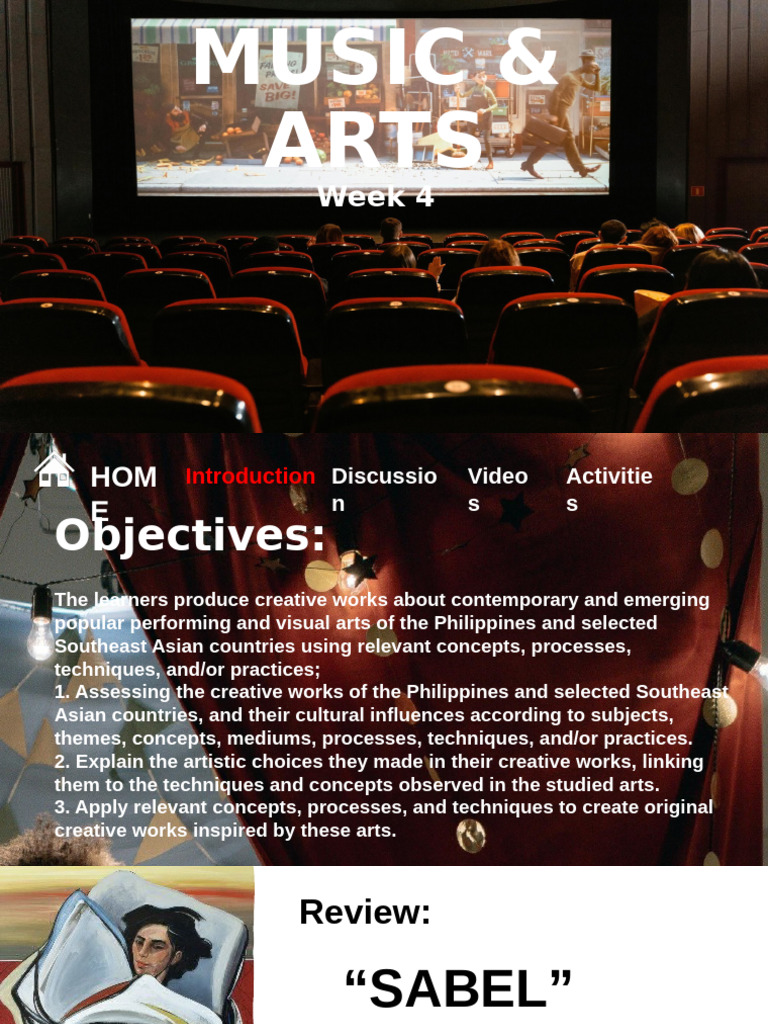 Music and Arts Week 4 Day 1 | PDF