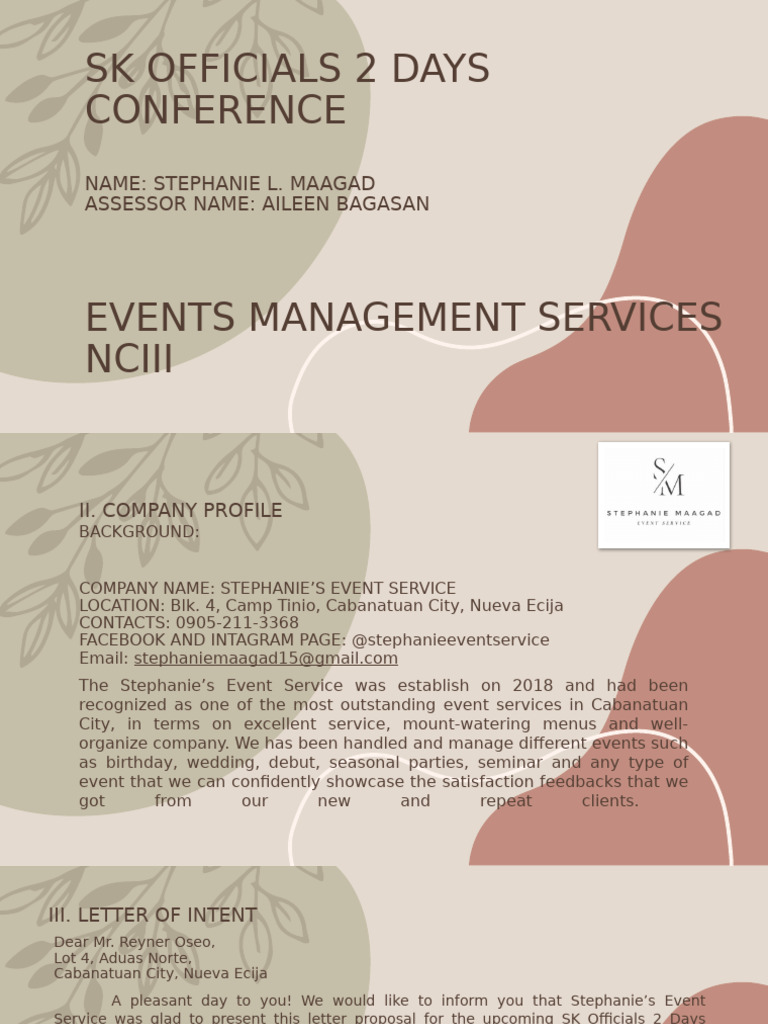 Maagad Conference (1m) | PDF