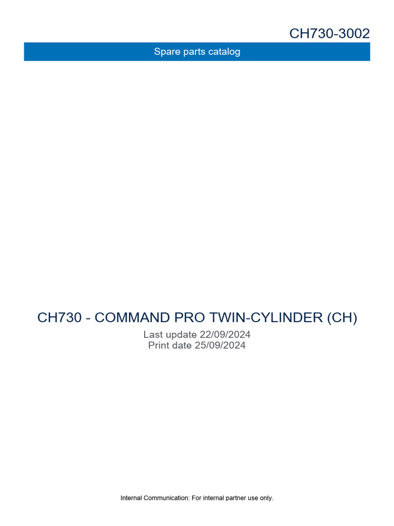 Catalogue CH730-3002 25 09 2024 | PDF