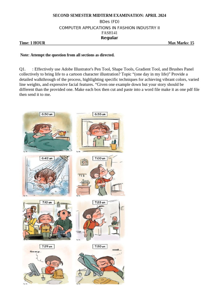 Cad Midterm | PDF | Art | Computers