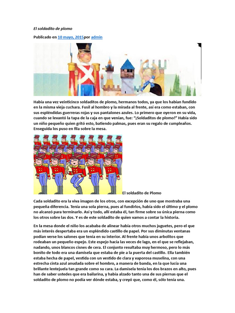 El Soldadito de Plomo | PDF
