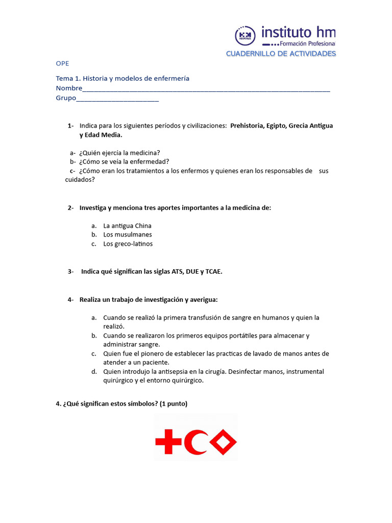 Ope Cuadernillo Tema 1 24-25 | PDF