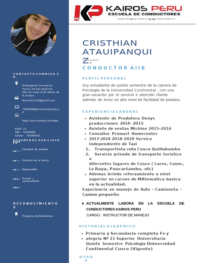 CRISTIAN CV | PDF