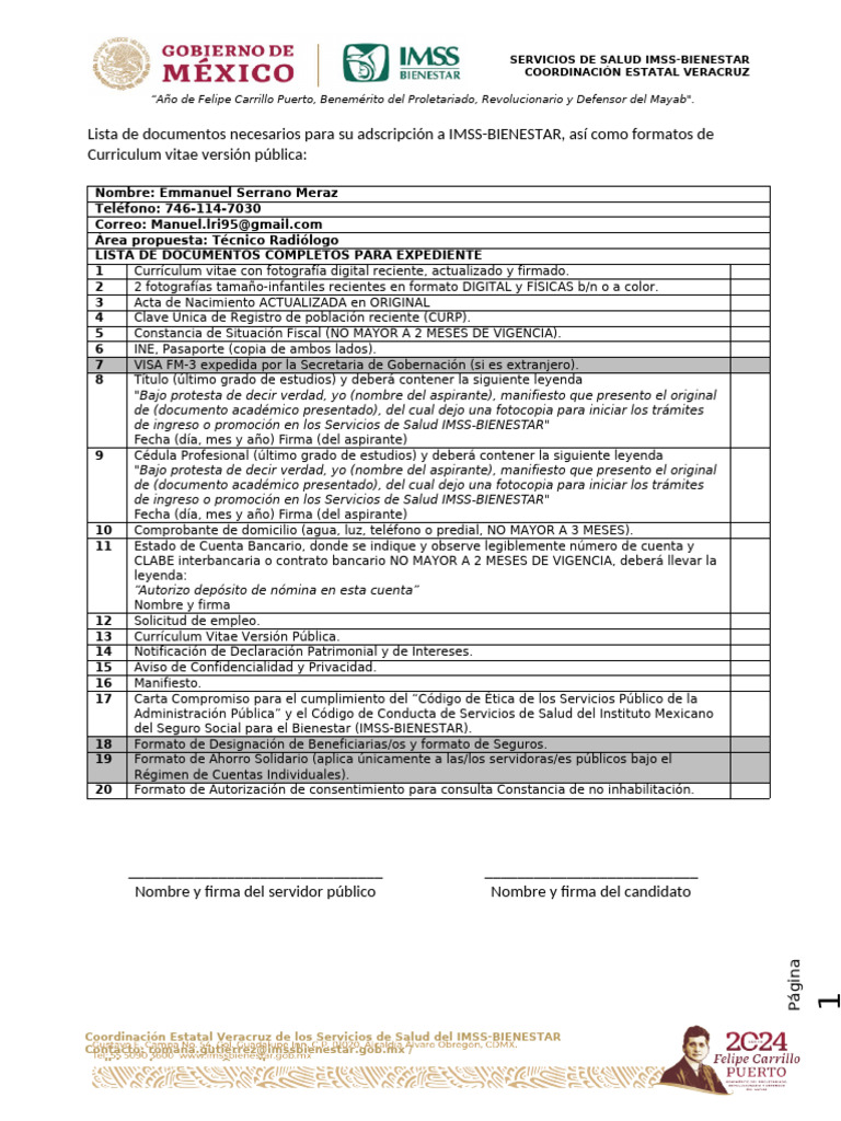 0 CHECKLIST OK | PDF