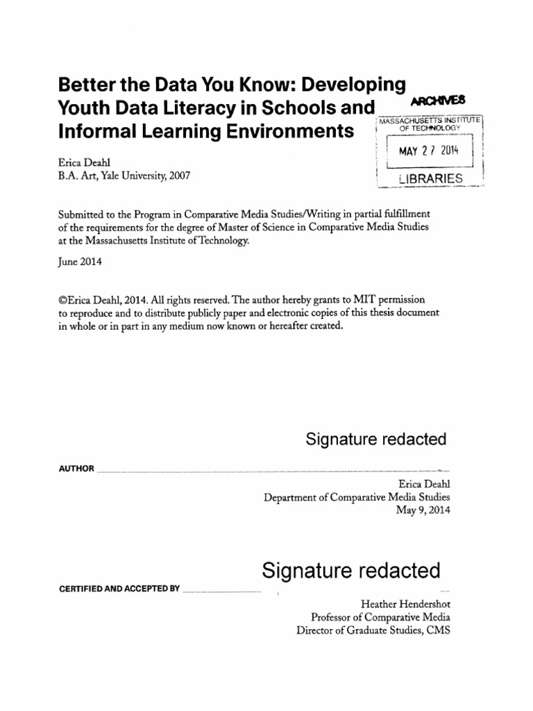 MIT Proposal IIII | PDF