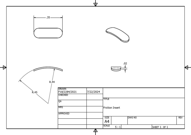 Friction Insert | PDF