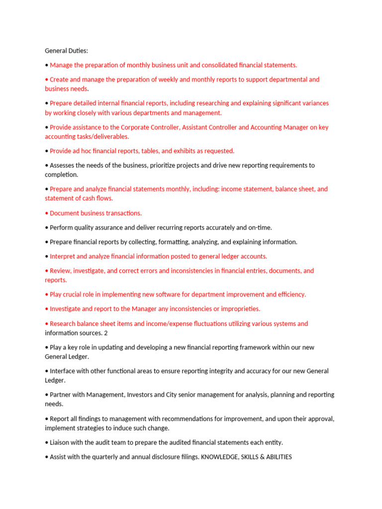 General Duties | PDF