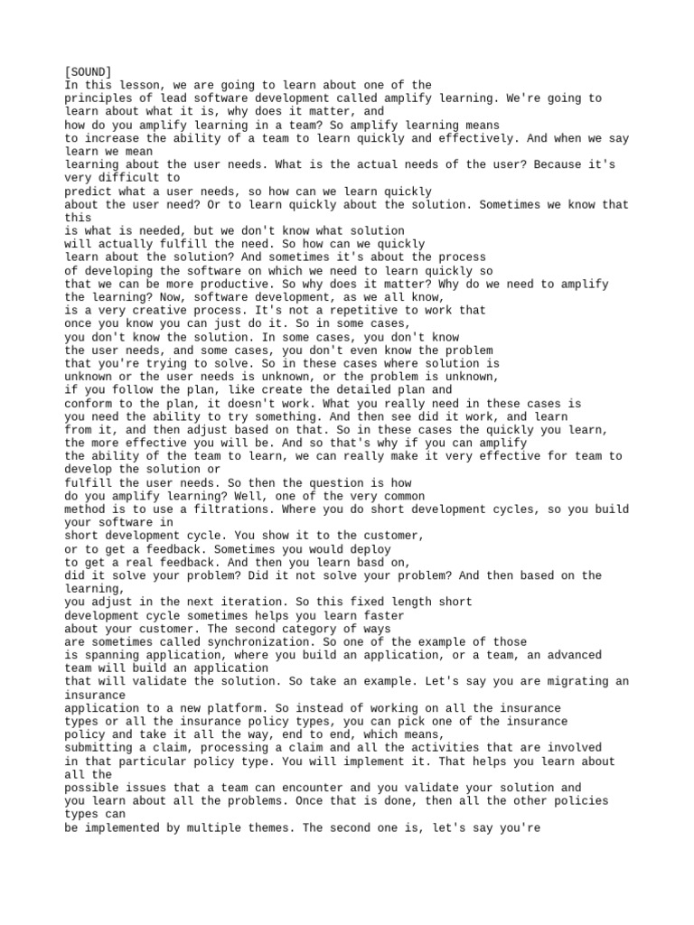 1 8 Amplify Learning - Create Knowledge | PDF