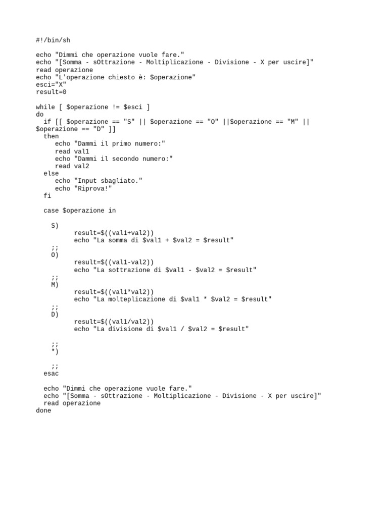 Exemple script linux | PDF