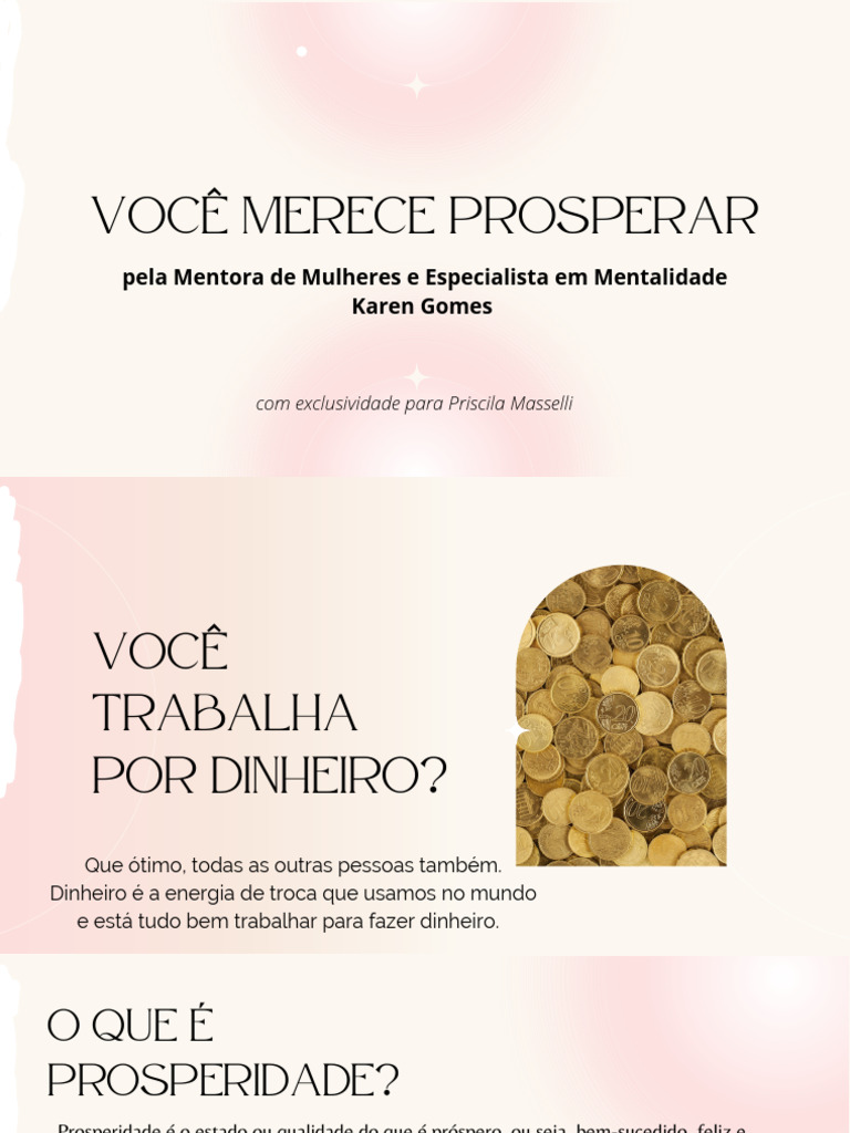 1 Voce Merece Prosperar | PDF