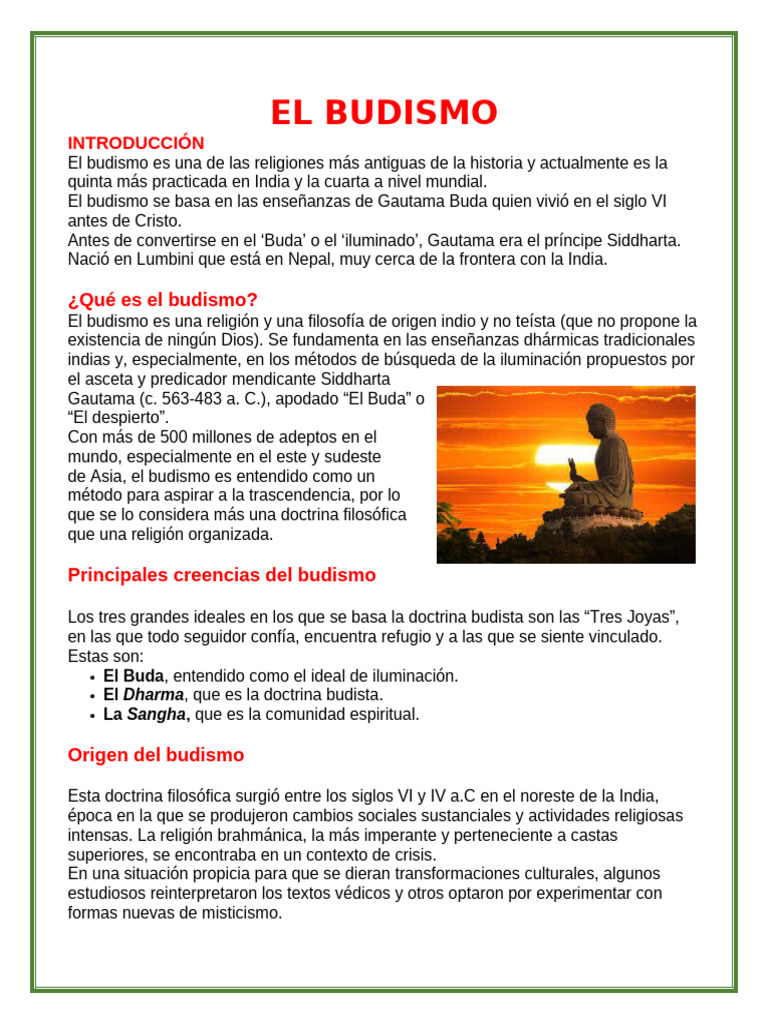 Budismo | PDF