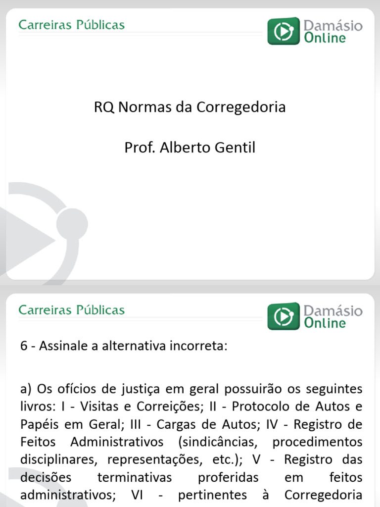 Prof. Alberto Gentil - PPT - 21 | PDF