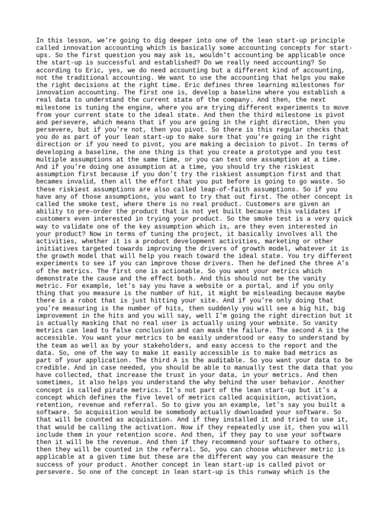 3 3 Innovation Accounting | PDF